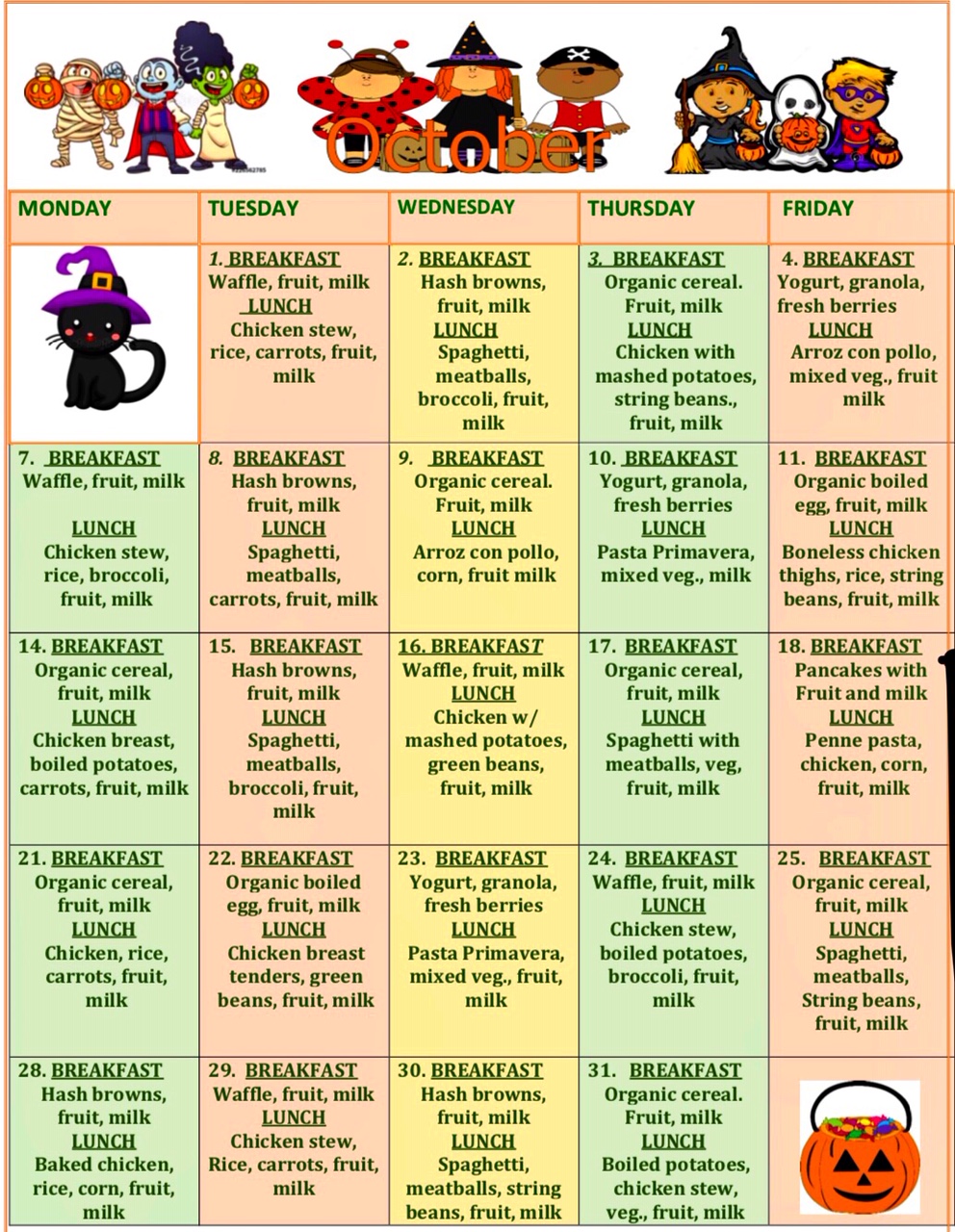 Weekly Meal Plan For Preschoolers - Best Culinary and Food